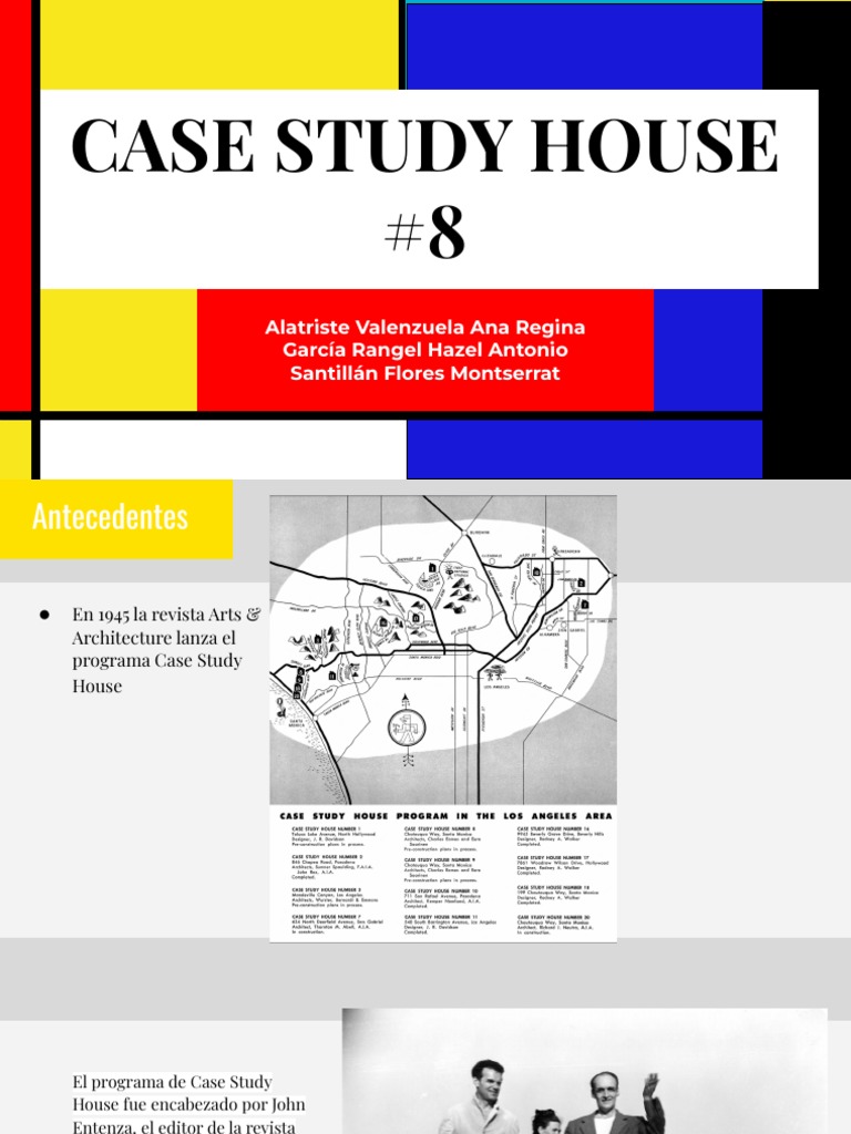 Case Study House #8 | PDF | Estilos arquitectonicos | Diseño