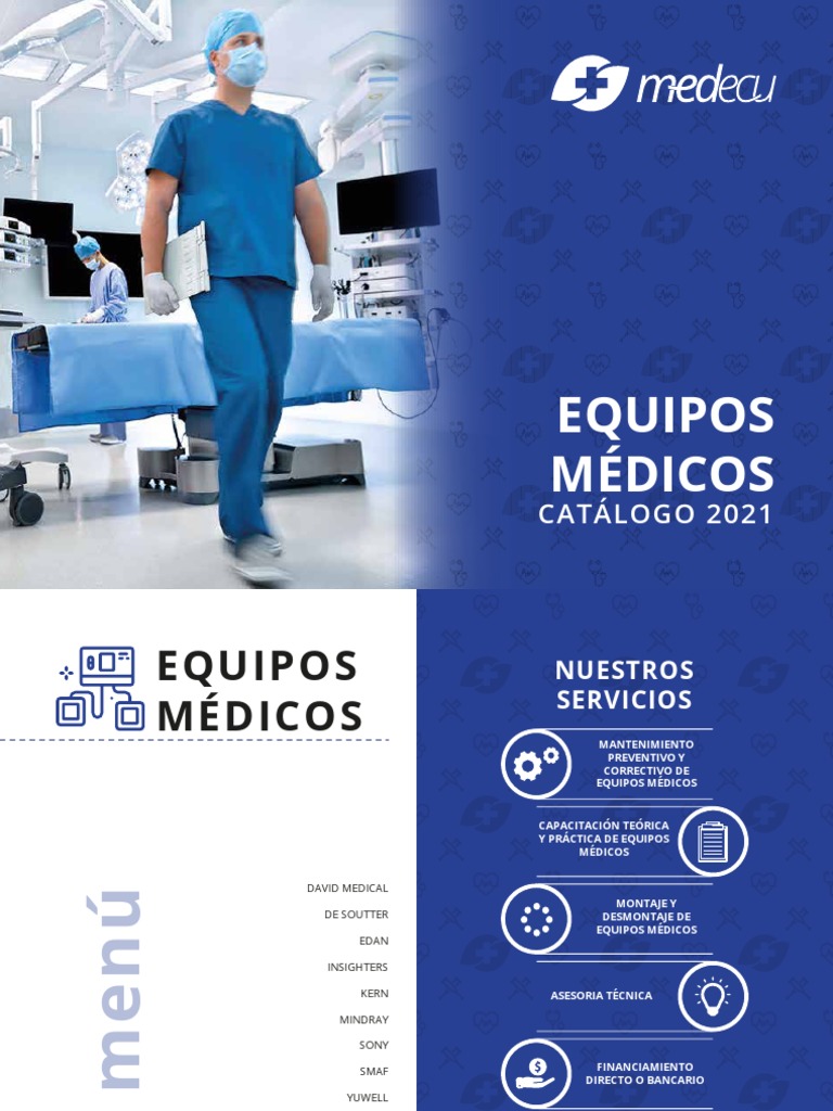 Catálogo Equipos Médicos 2021 PDF | PDF | Cirugía