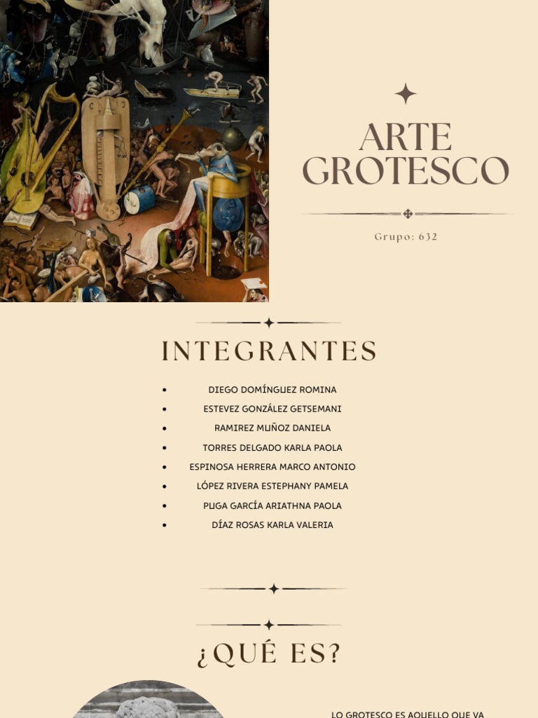 Arte Grotesco | PDF | Francisco Goya | Artes plásticas