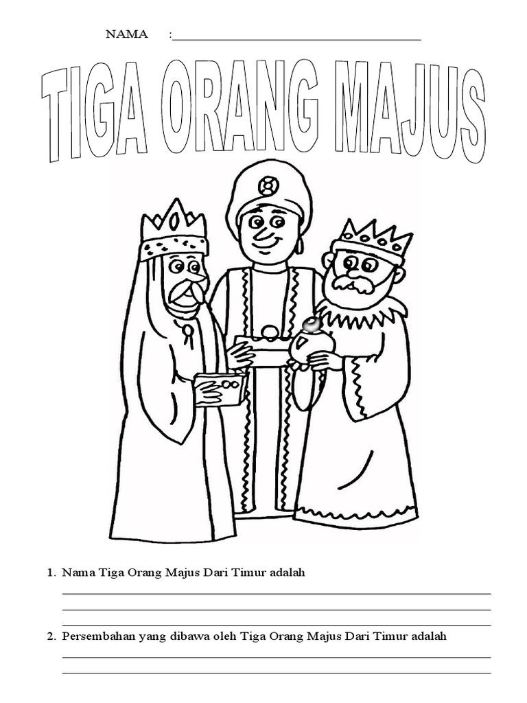 Tiga Majus: Nama dan Persembahan | PDF
