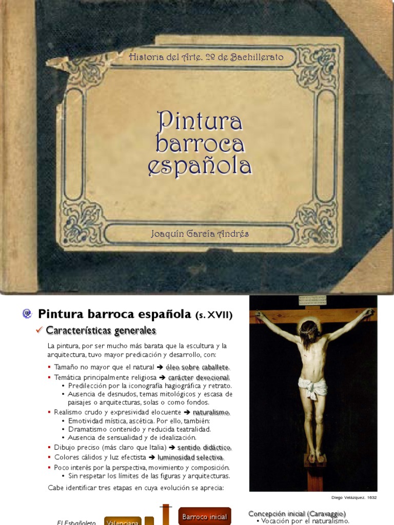 16 Pintura Espac3b1ola Del Barroco PDF | PDF | Pinturas | Barroco