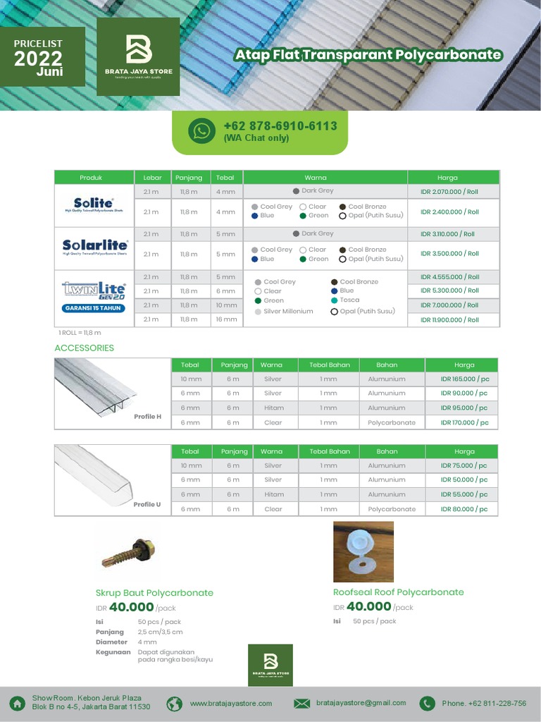 PL BJ - Solite - Solarlite-Twnilite - 02-2022 - 1P - 06-2022 | PDF