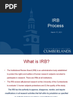 Cayuse Irb Process Map Simplified | PDF | Software
