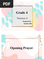 Science 4 Activity Sheet Q3 WK 1 | PDF | Force