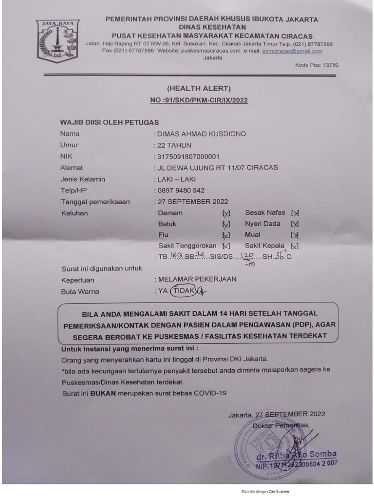SK Bebas Buta Warna | PDF