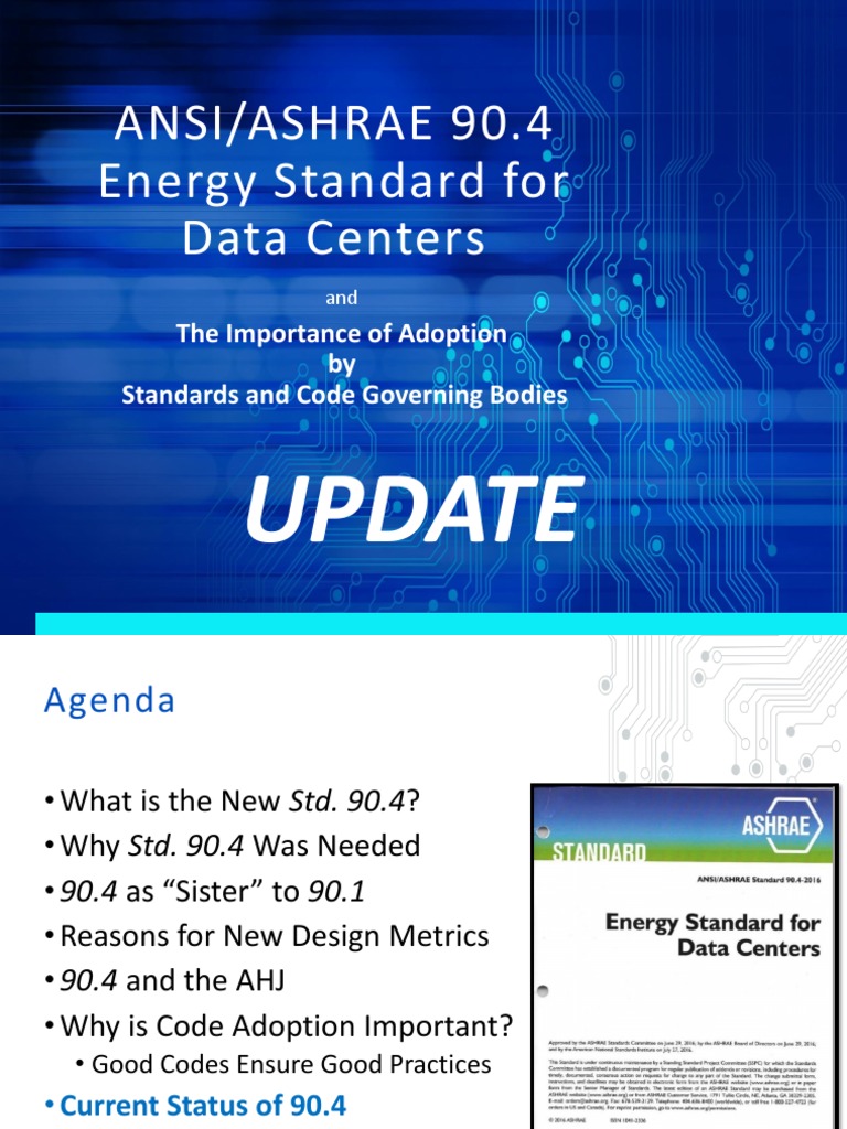 ASHRAE 90.4 Update | PDF | Data Center | Computing