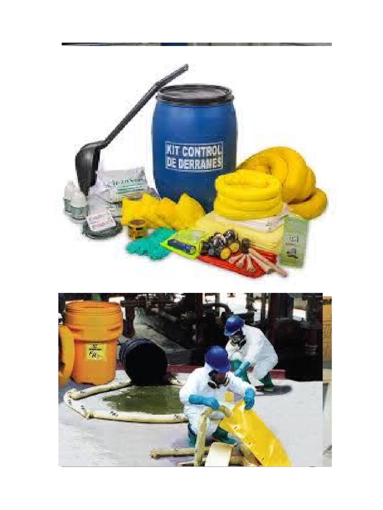 pictografia de derrames de productos químicos | PDF