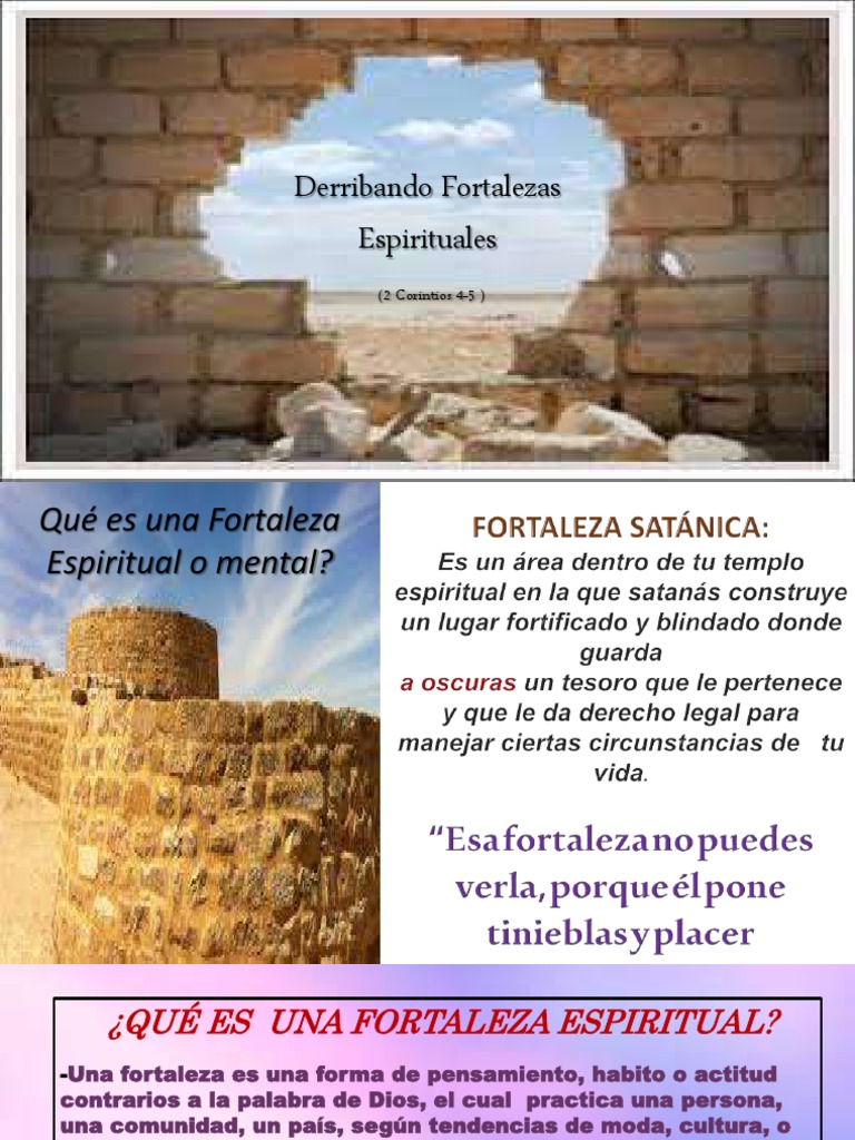 Derribando Fortalezas Espirituales: (2 Corintios 4-5) | PDF | Pecado ...