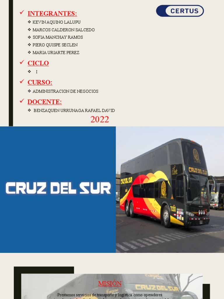 Cruz Del Sur | PDF | Planificación | Logística