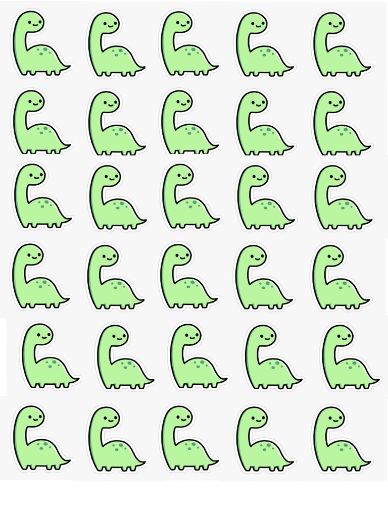 Dino Stickers | PDF