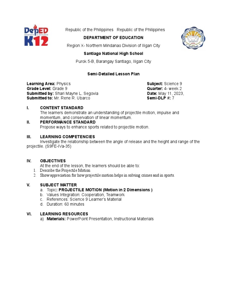 DLP-7-Week 2 (PART 3) | PDF | Acceleration | Mechanics