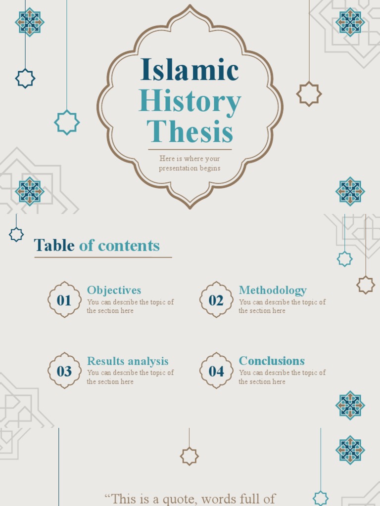 Islamic History Thesis XL | PDF | Planets | Solar System