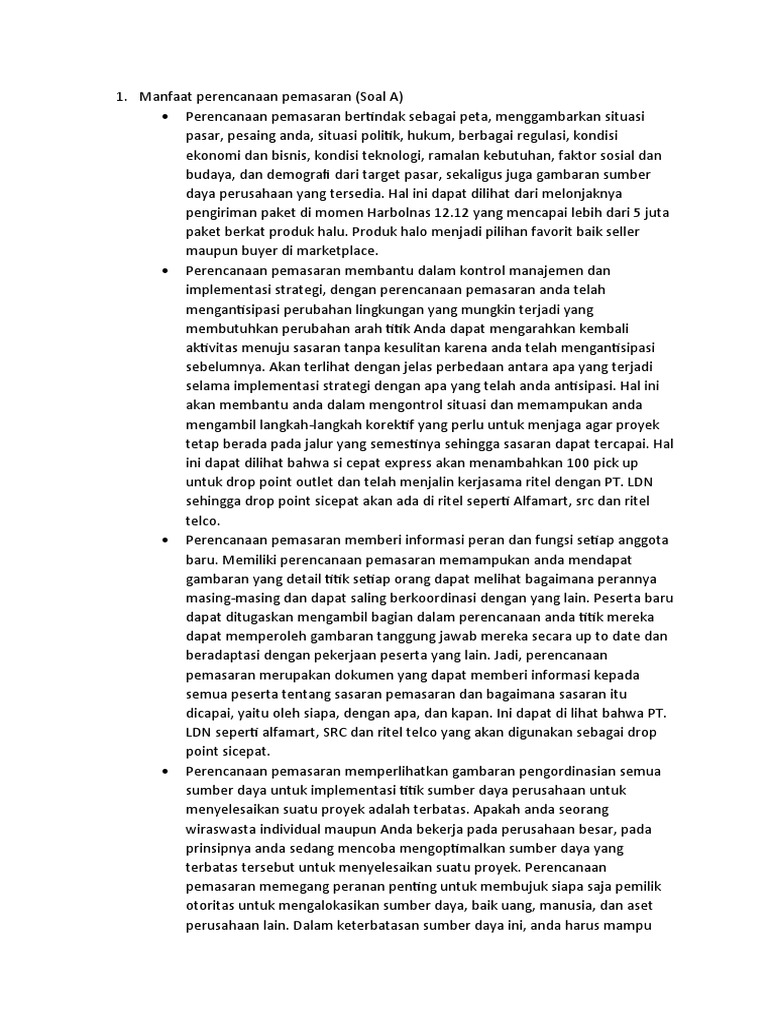 Tugas 1 EKMA4569 | PDF