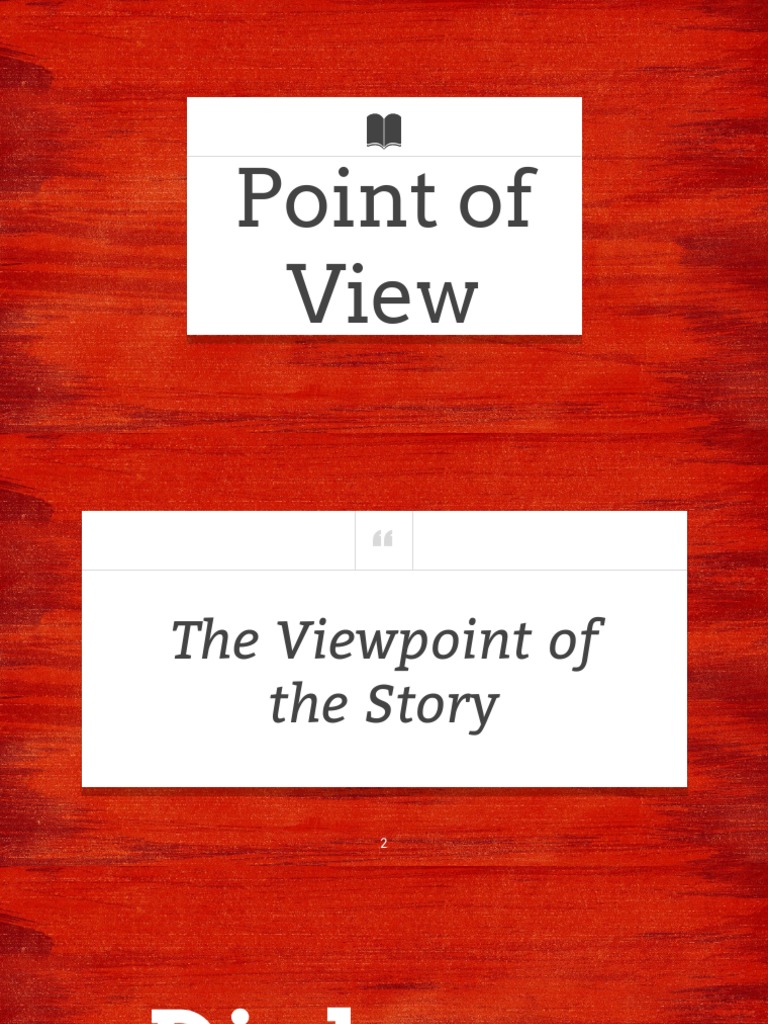Analyzing Point of View in Short Stories | PDF | Narration