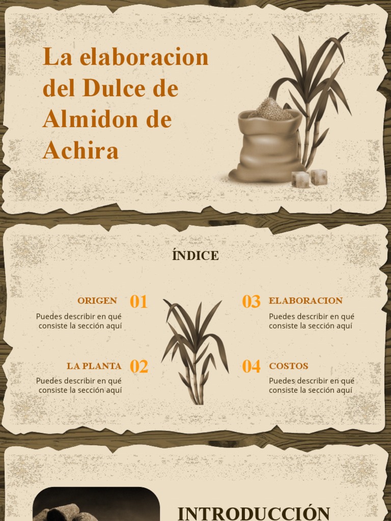 Historia de La Achira | PDF | Planetas | Comida y bebida