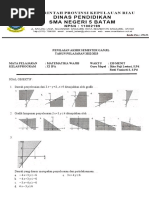 Soal Matematika Tingkat Lanjut Kelas Xi | PDF