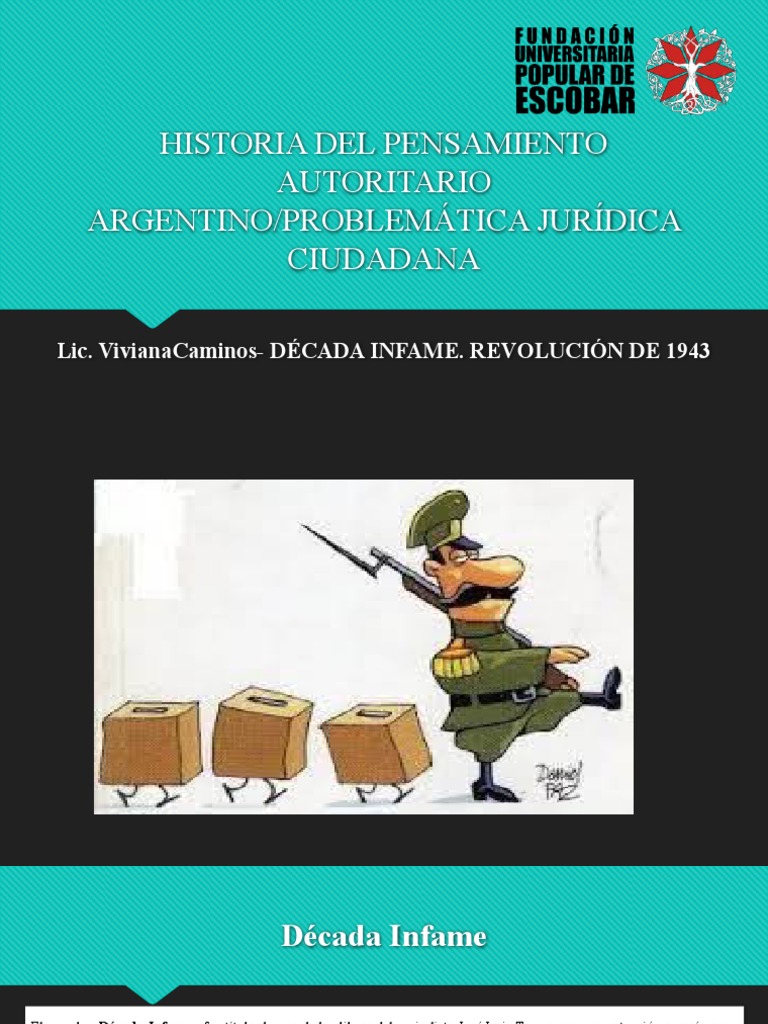 Clase 2 Decada Infame. 1943 | PDF | Argentina