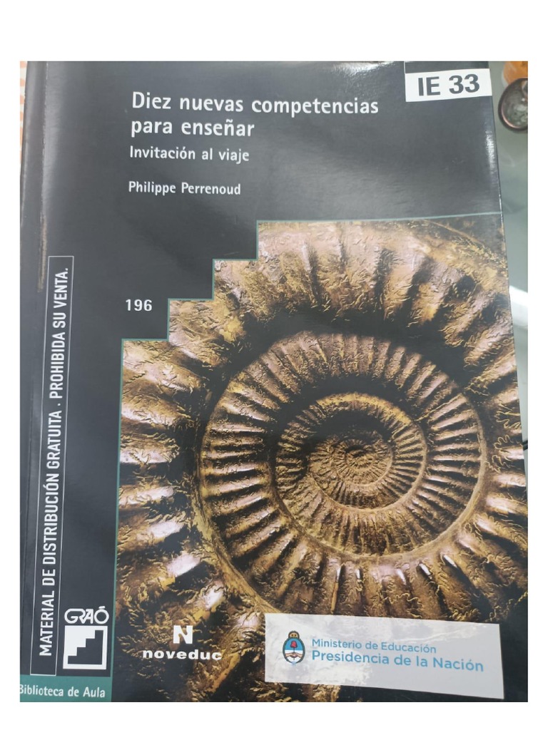 Philippe Perrenoud Diez Nuevas Competencias para Ensenar | PDF ...