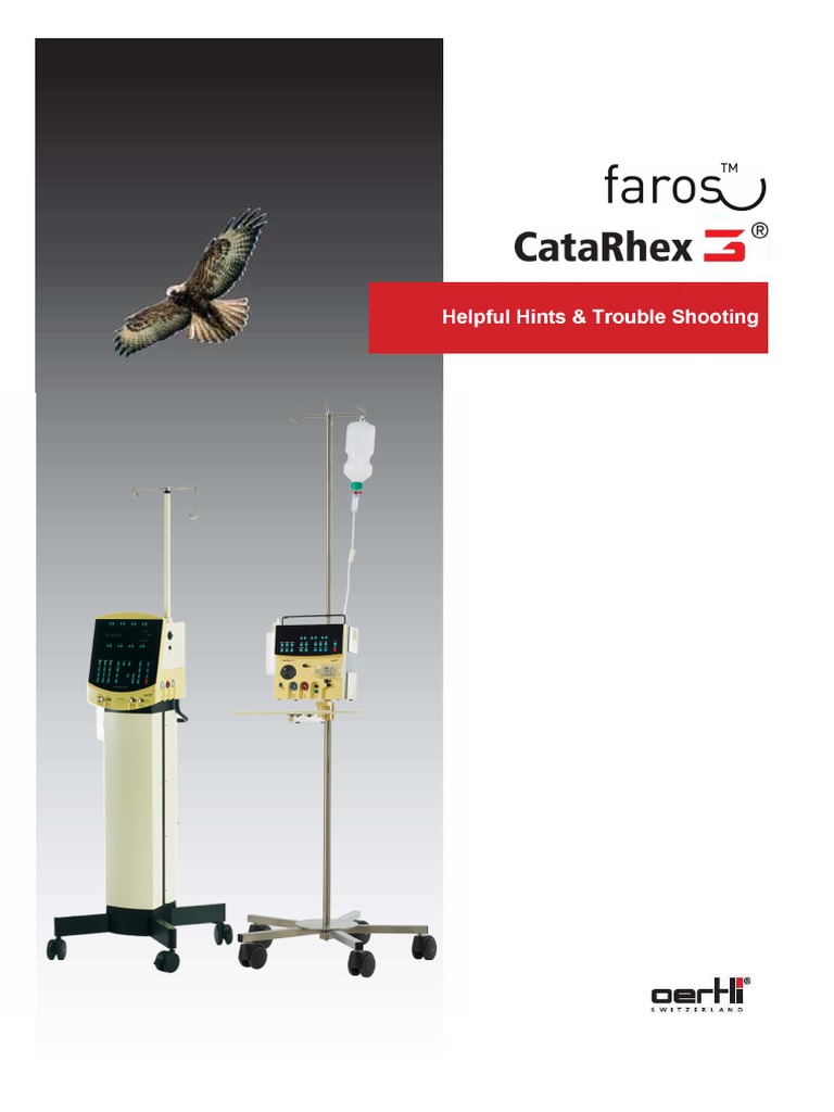 Faros & CataRhex 3 Setup Guide | PDF | Intravenous Therapy | Manufactured Goods