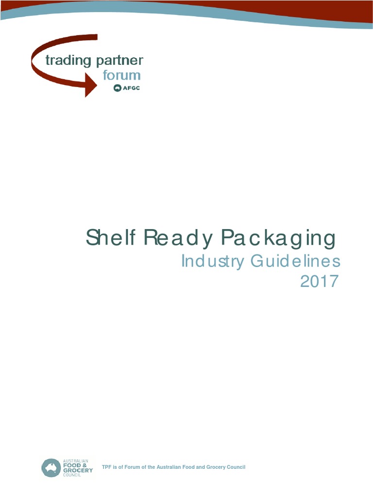 Shelf Ready Packaging Toolkit 2017 | PDF | Packaging And Labeling ...