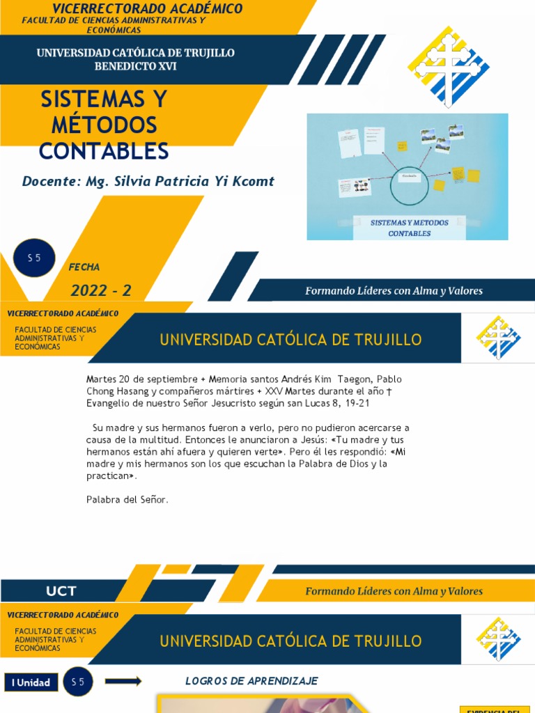 5TA SESIÓN SISTEMAS Y MÉTODOS CONTAB. PARA LA ORGANIZ. CONTABLE.pptx ...