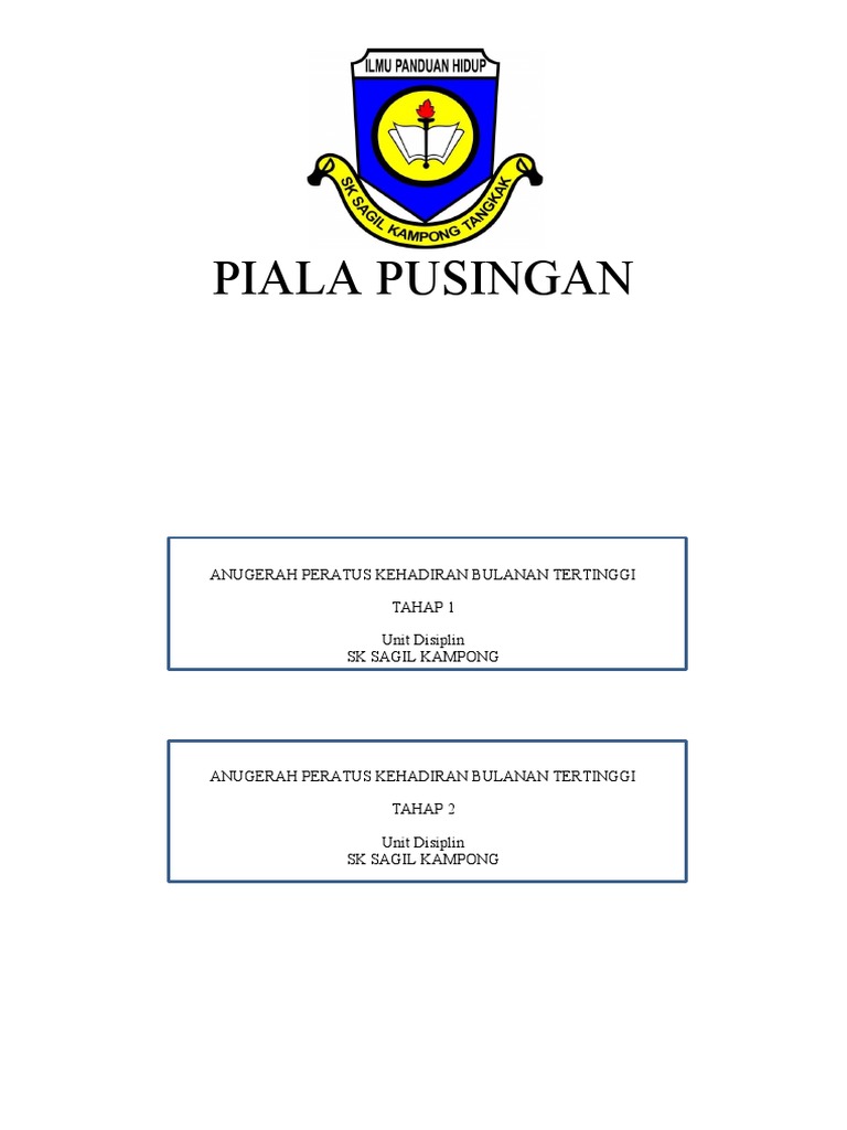 Piala Pusingan | PDF