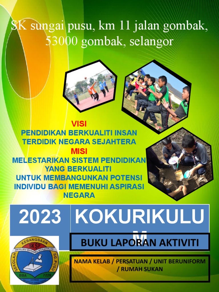 Buku Laporan Unit Kokurikulum 2023 | PDF