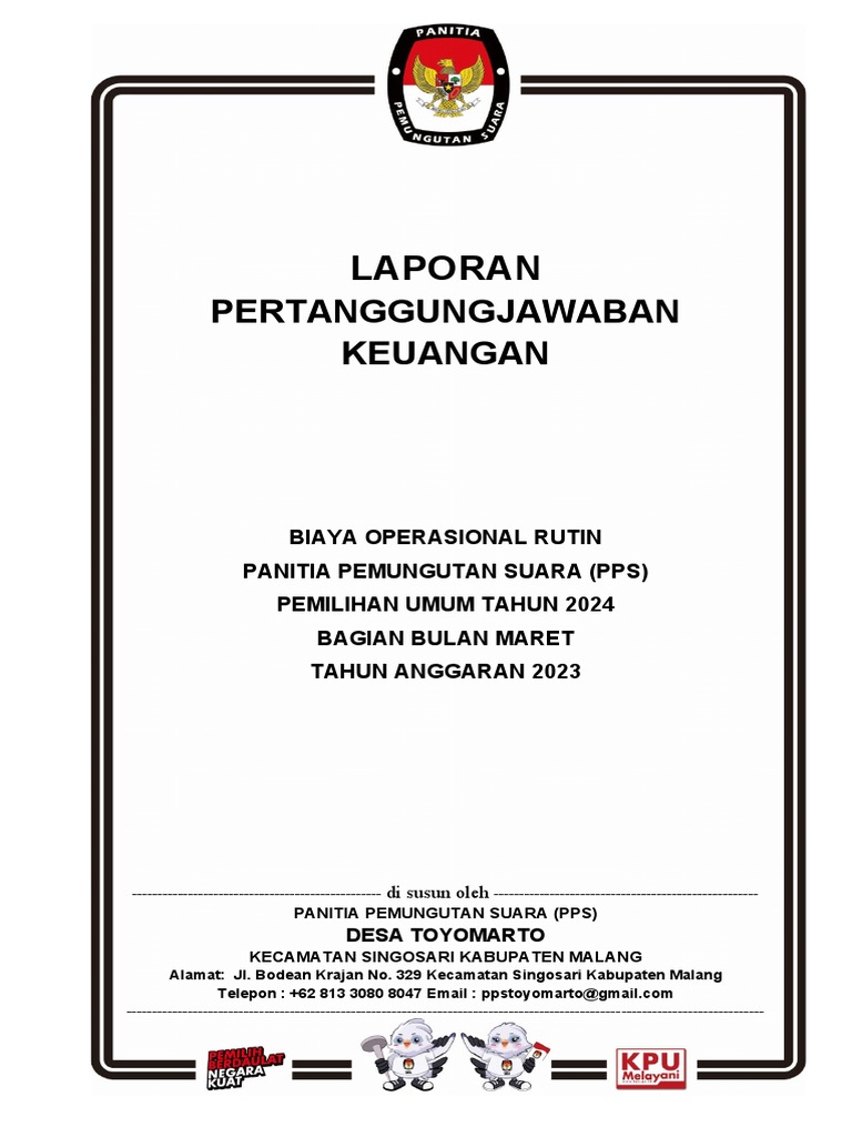 Cover LPJ PPS Pilkada 2024 Toyomarto | PDF