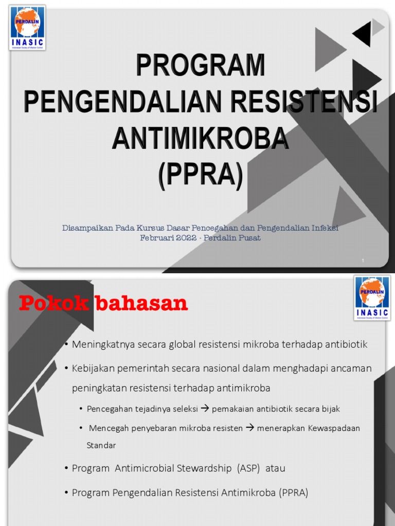 Program Pengendalian Resistensi Antimikroba (Ppra) PDF | PDF