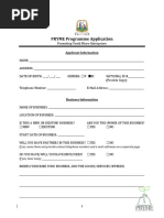 Asset Assist Programme Application Form | PDF | Revenue | Business