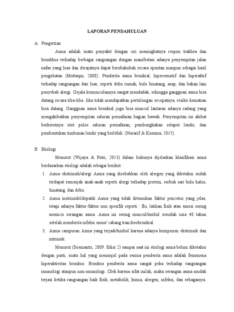 LP Asma Keluarga | PDF