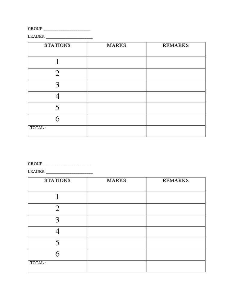 Hip Explorace Form | PDF