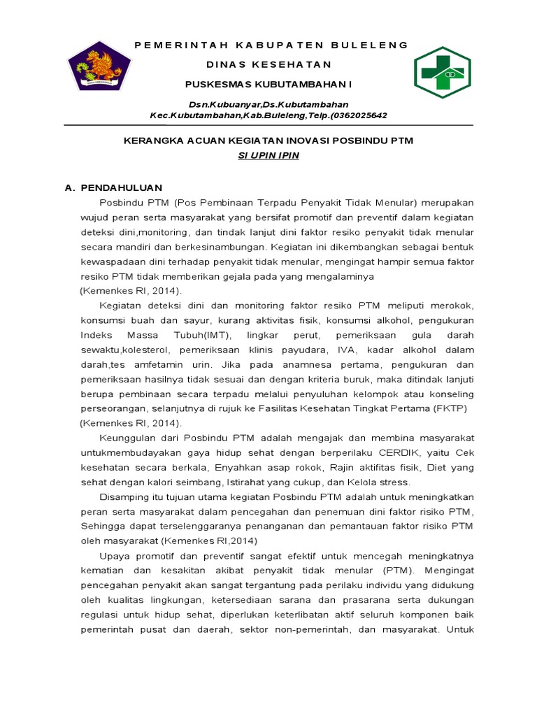 Kak Inovasi PTM | PDF