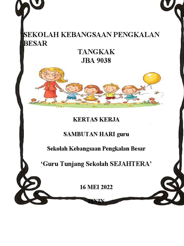 Kertas Kerja HARI GURU | PDF