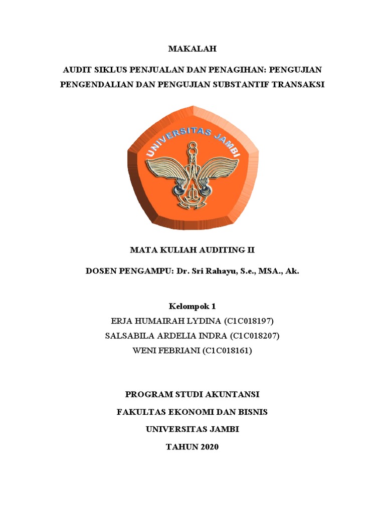 Makalah Audit Pertemuan 5 | PDF