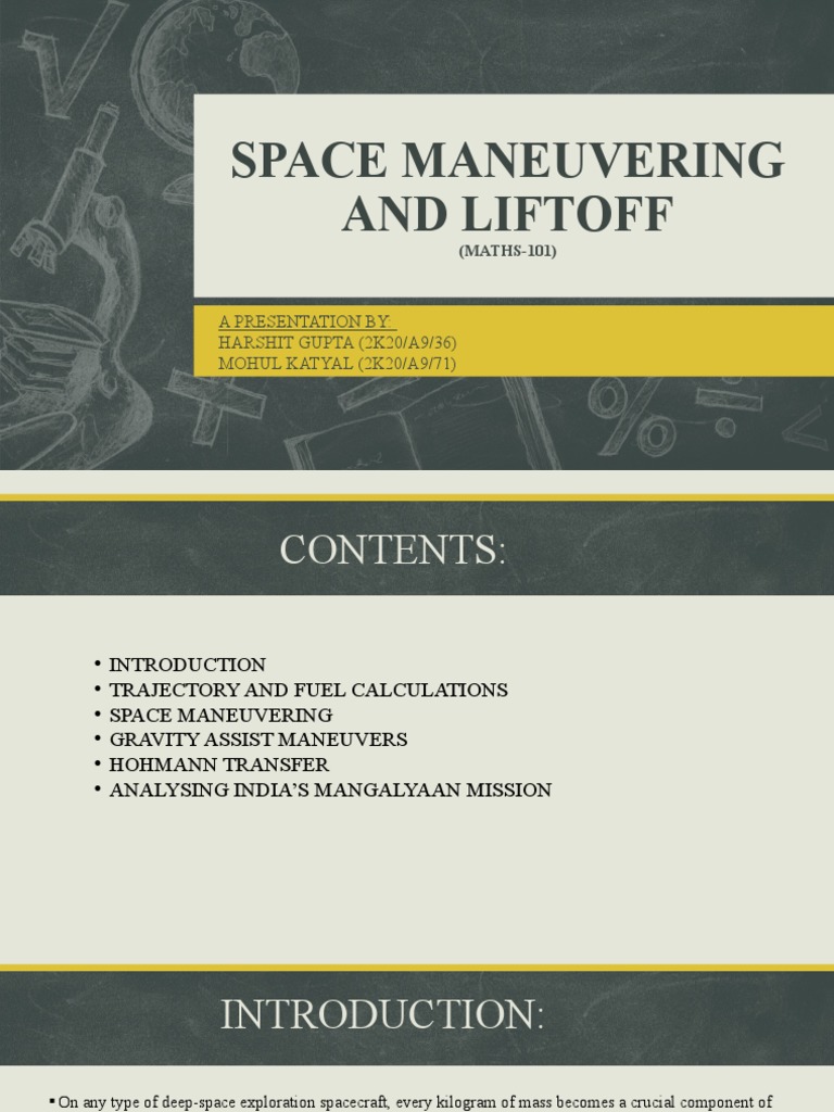 MA-101 Project | Download Free PDF | Orbital Maneuver | Gravity Assist