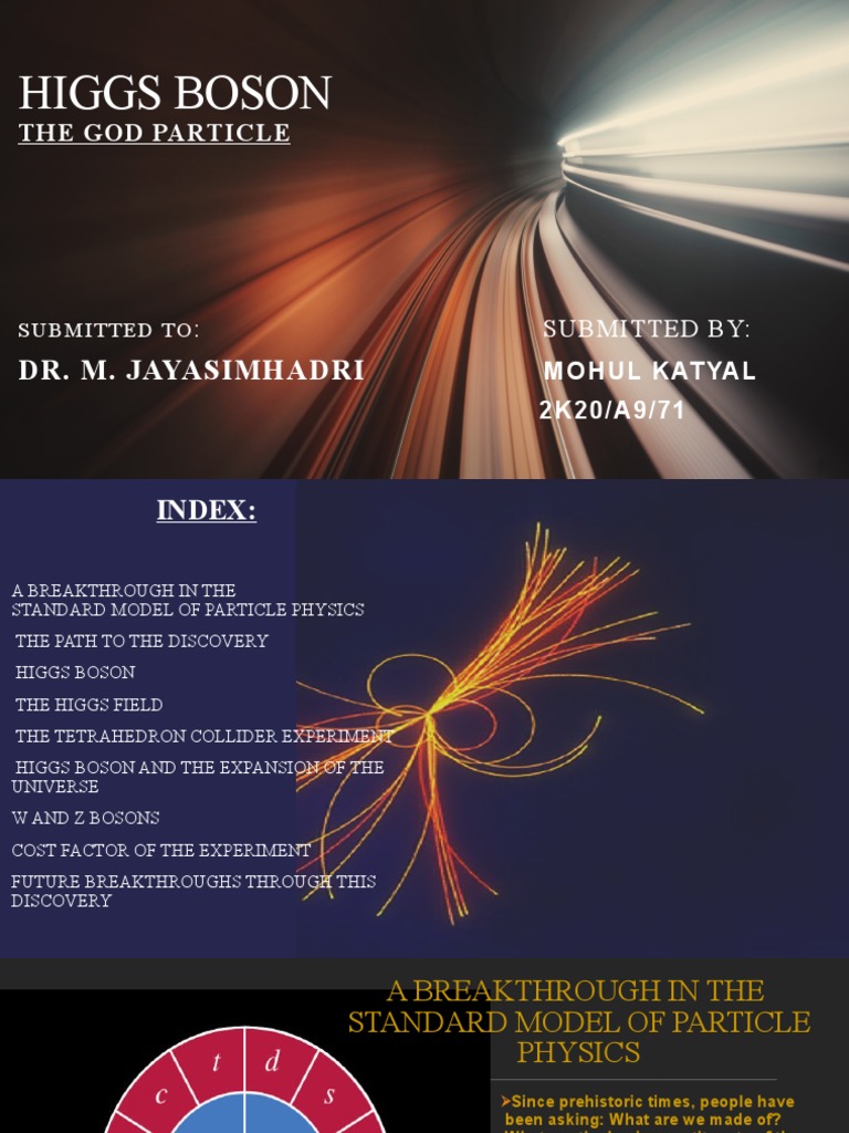 The Discovery of the Higgs Boson: Unlocking the Secrets of Mass through ...