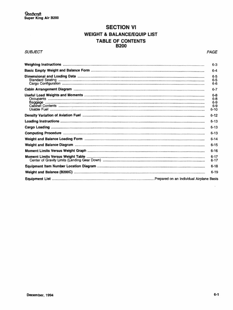 dokumen.tips_weight-balanceequip-list-table-of-ieechcmft-super-king-air ...