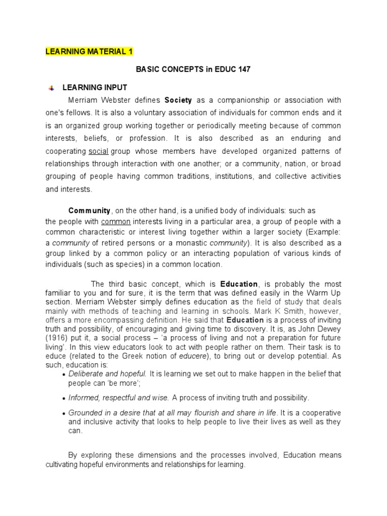 EDUC 147 Compilation | Download Free PDF | Pedagogy | Learning