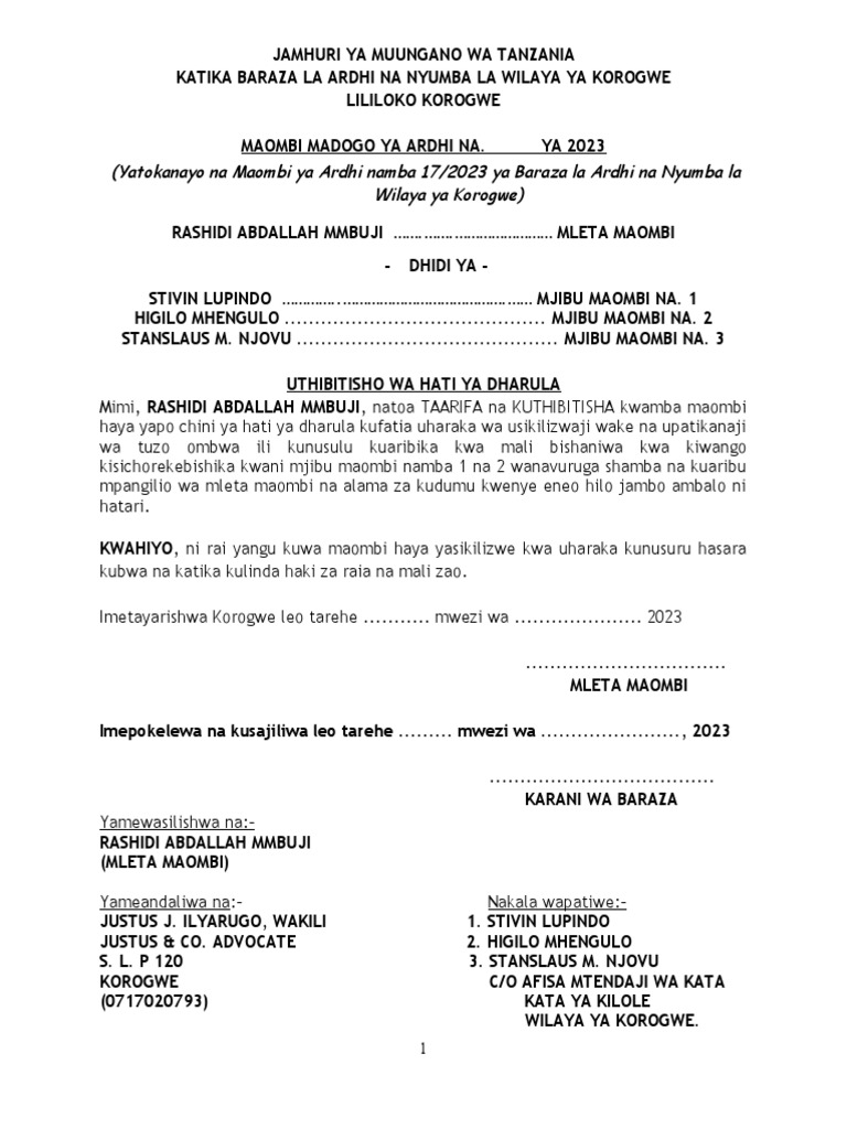 Ngoka Zuio La Muda | PDF