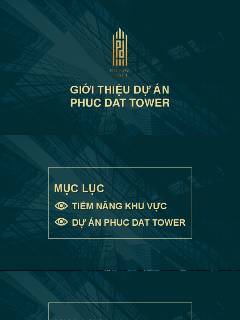 Phuc Dat Tower - Gioi Thieu Du An PDF | PDF