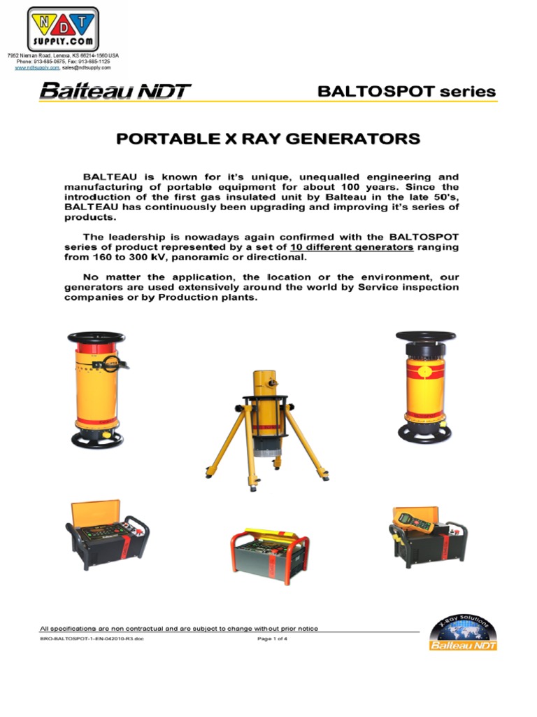 BALTOSPOT Series Balteau Brochure | PDF