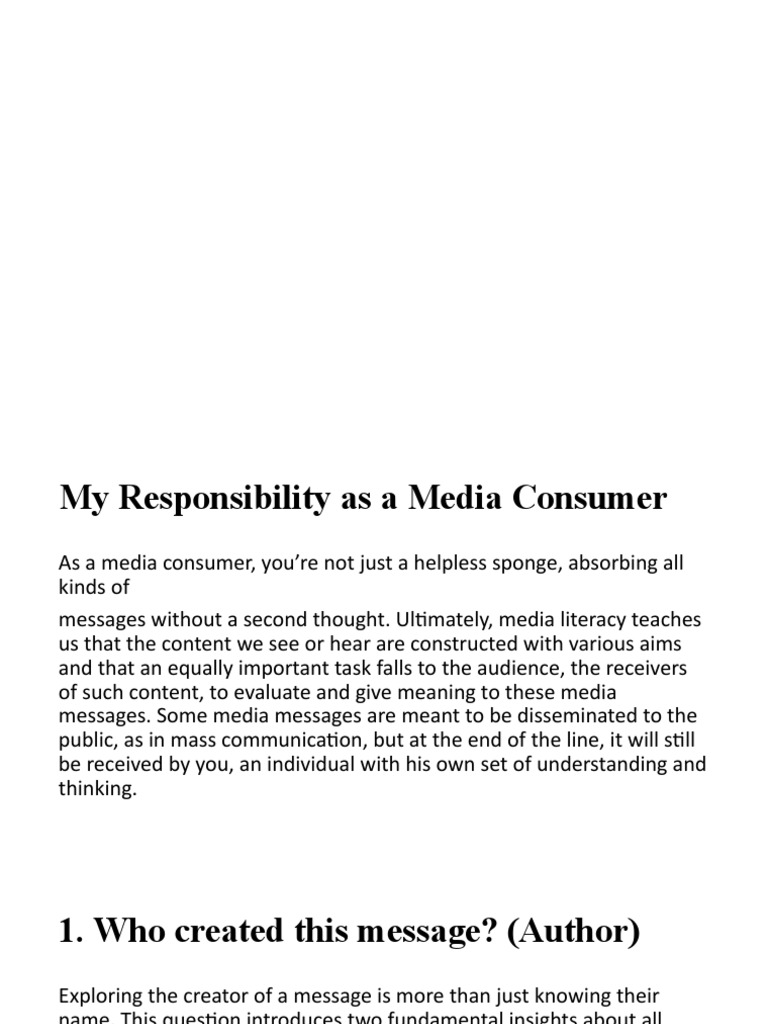 Mil Lesson2 | PDF | Media (Communication) | Information Mil Lesson2 | PDF | Media (Communication) | Information