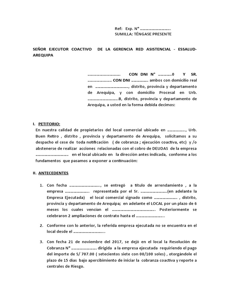 Modelo ESCRITO CESE NOTIFICACIONES | PDF | Justicia | Crimen y violencia