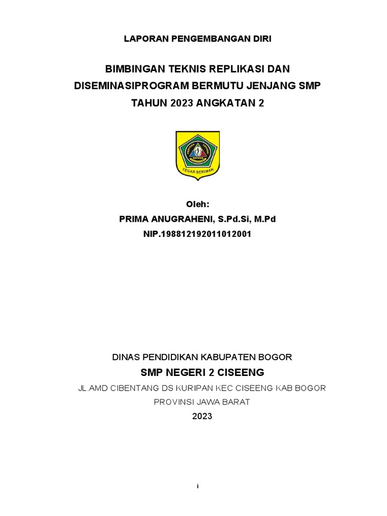 LAPORAN PD REFDIS Maret 2023 | PDF