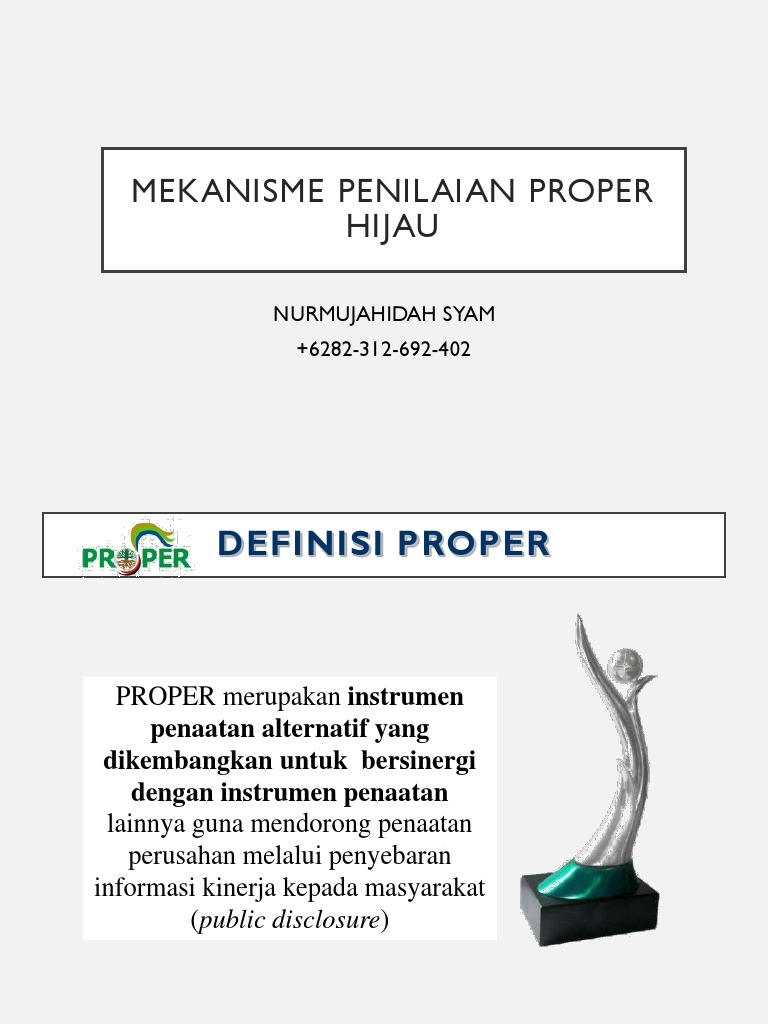 Mekanisme Proper Hijau (1) - 1 | PDF