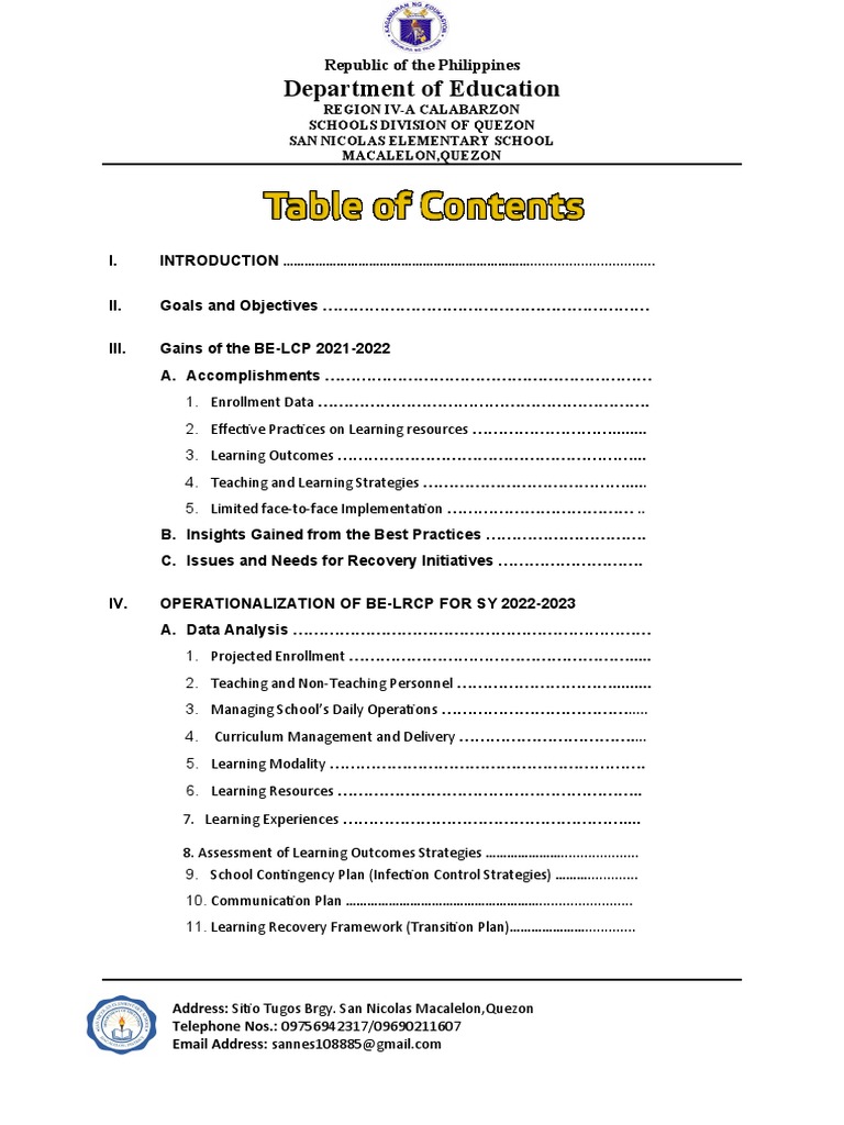 Be LCP | PDF | Distance Education | Learning