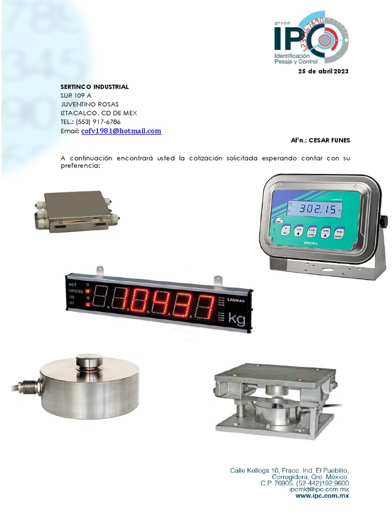 Sistema de Pesaje CBX30000-2 PDF | PDF | Ciencias de la Computación ...
