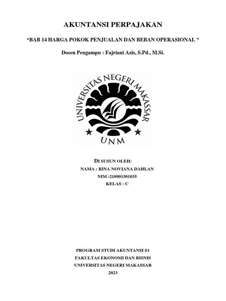 Akuntansi Perpajakan Rina Noviana | PDF