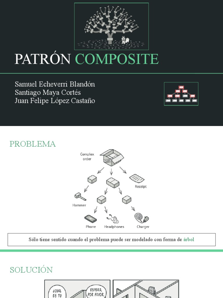 Patrón Composite - IngSoft II | PDF